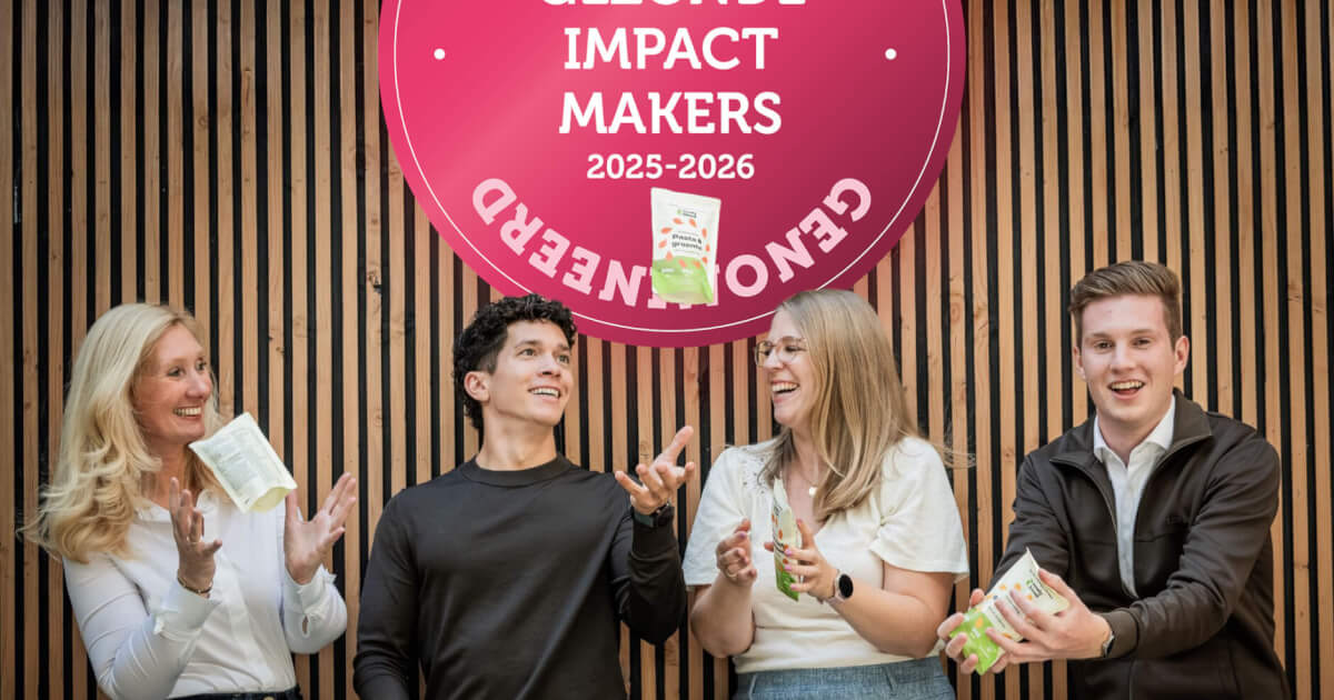 Newly Blend genomineerd als Gezonde Impactmaker